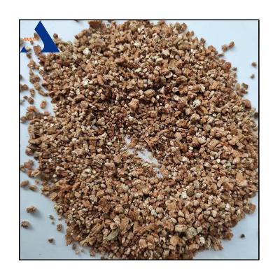 China Vermiculita dourada expandida para horticultura/agricultura 1-3 mm/2-4 mm/3-6 mm/4-8 mm à venda