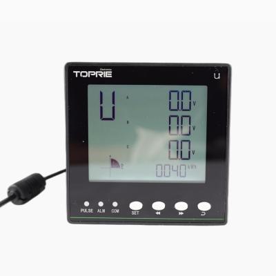China High Precision Multifunction 3 Phase Digital Power Meter Intelligent LED Kilowatt Hour Meter for sale