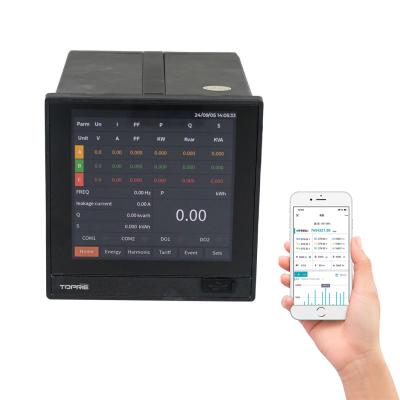 China Black Energy Meter Featuring RS485 Port MODBUSRTU Protocol and LCD LED Display Type Optimized for Accurate Energy Usage Reporting for sale