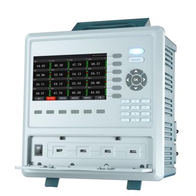 China 64 Channel  Industrial Data Logger Paperless Recorder Color Touch Screen with RJ45 & RS485 for sale