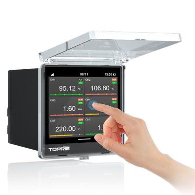 China 4-20mA 0-5V Wireless Smart DAQ Systems Temperature Pressure Analog Input Paperless Recorder Industrial 4.0 USB Data Logger RS485 for sale