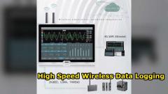Wireless Paperless Recorder 8-200 Channels 0.1S Sampling 10 Inchs ZIGBEE、LORA、THREAD Data Logger