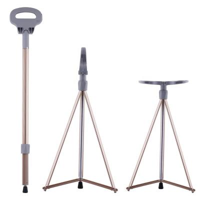 China 2022 modern new beach chair convenient for vacation with folding walking stick and mini power bank for sale