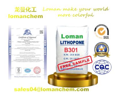China Lithopone Chemical Used in Paint Replace with Titanium Dioxide B301 B311 for sale