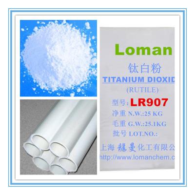 China White Powder Titanium Dioxide Rutile with Loman Brand&TiO2 Rutile for Plastic,Leather and Solvent Ink for sale