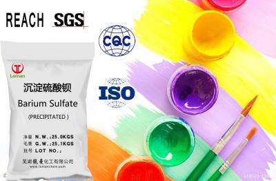 China White Powder Precipitated Barium Sulfate/BaSO4 for Copper Plate Machine for sale