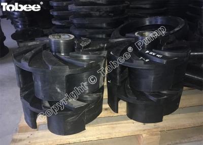 China Slurry Pump Parts Rubber Impeller for sale