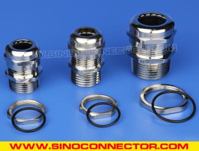 China Metall (Brass/Kupfer) wasserdichte Gerade-Kabeldrüsen IP69K/IP68 mit PG- und metrischen Fäden zu verkaufen