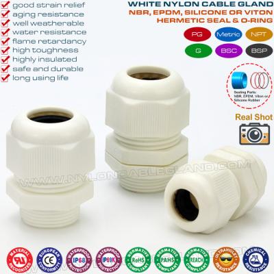 China IP68 IP69K Fios PG de fibra fina de fibra de nylon de plástico à venda