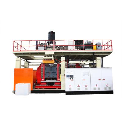 Cina 220L tre strati doppio L-anello tamburo macchina di stampaggio a soffiatura con 55/75/55kw motore estrusore in vendita