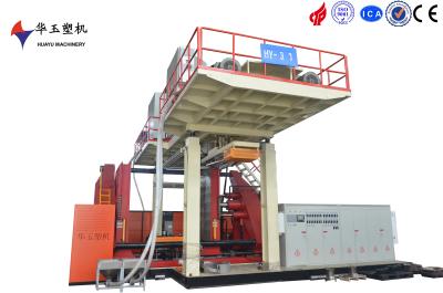 중국 800KN HYBM1000L-4LAYERS 4층 플라스틱 컨테이너를 위한 진압 펌프 블로 폼 머신 판매용