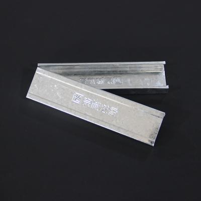 China Steel Stud Building Materials Drywall U Channel Zinc Coated Suspension Ceiling System for sale