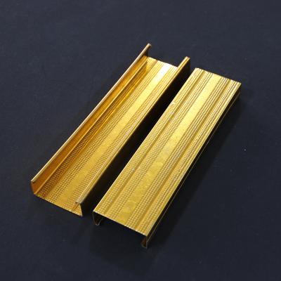 China Plaster Gypsum Ceiling Light Gauge Metal Stud Track Heat Insulation for sale
