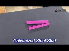 galvanized c channel metal stud gypsum board partition with standard steel framing decoration steel