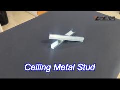 0.5/0.6mm ceiling metal stud channel cross tee gypsum ceiling channels