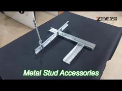 customized gypsum board accessories drywall profile galvanized steel holder