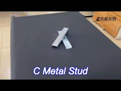 modern design beams light steel keel galvanised c stud for gypsum board drywall