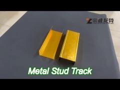 customizable drywall system metal stud track galvanized furring channel ceiling grid