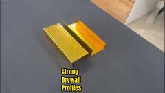 Galvanized Steel Drywall Profiles for Strong Partitions