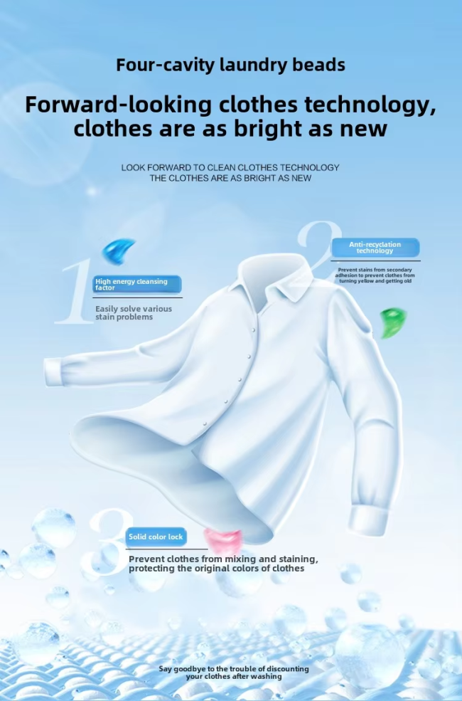 Laundry pods packaging design options
