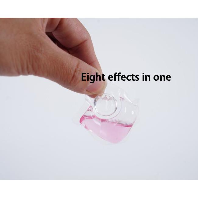 Color variations of laundry detergent pods
