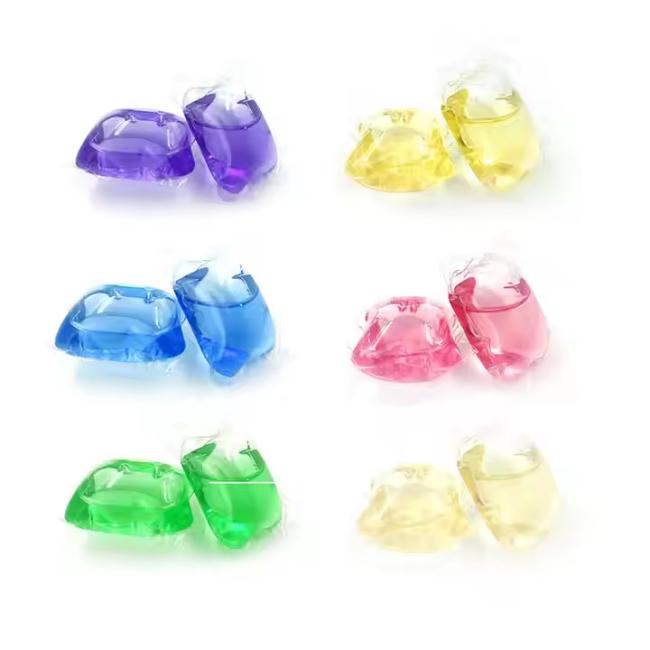 Different sizes of laundry detergent pods