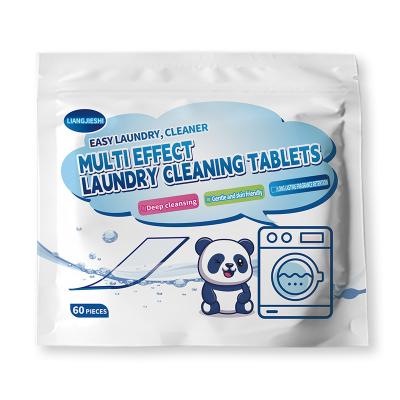 China OEM Laundry Detergent Sheet Biodegradable Washing Machine Sheets for sale