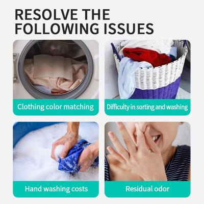 China OEM Laundry Detergent Sheet Biodegradable Washing Machine Sheets for sale