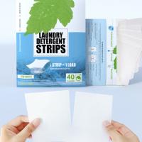 China Bio Washing Machine Detergent Sheets White Laundry Sheets Eco Friendly for sale