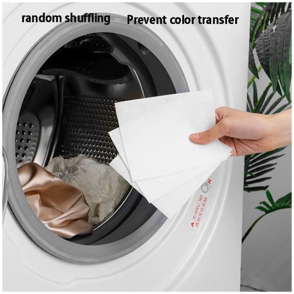 Quality Color Absorbing Laundry Sheets Anti Mite Paper Laundry Detergent for sale