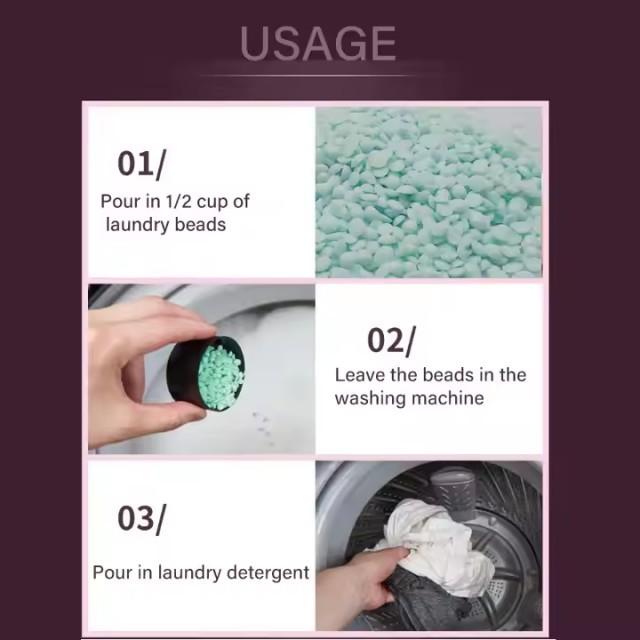 Laundry scent booster beads packaging options