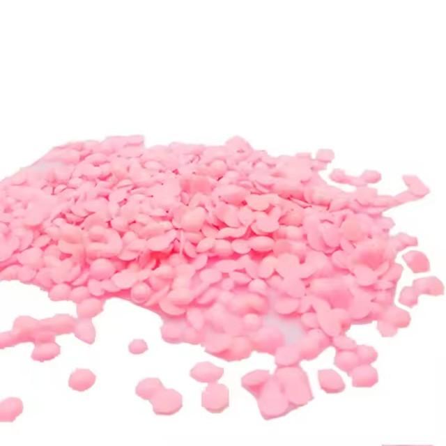 Close-up view of laundry scent booster beads