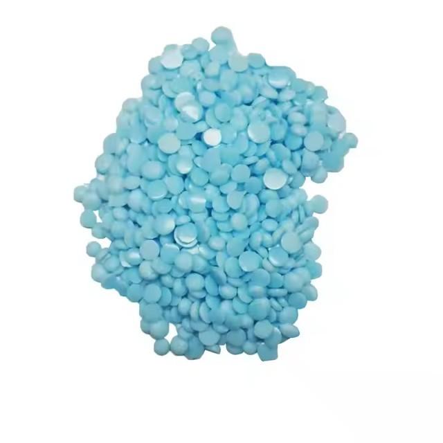 Close-up of purple laundry beads