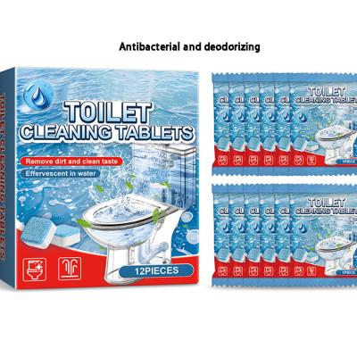 China OEM Toilet Cleaning Tablets Sustainable Eco Friendly Toilet Tank Tablets for sale