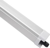China DLC TUV CE 60W LED Tri Proof Light IP66 Linear Batten 1200mm 7800LM for sale