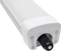 China DLC TUV CE 60W LED Tri Proof Light IP66 Linear Batten 1200mm 7800LM for sale
