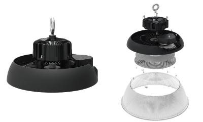 Cina 2700k 5050 Chip Dimmable LED UFO High Bay Light 150W 150lm/W in vendita