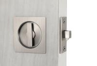 China Home Security Door Locks Sliding Round Face Pull Adjustable Hook Projection for sale