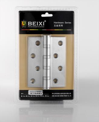 China Yellow Door Accessory Hardware Bi Fold Gate Hinges 8 Fixing Screws Easy Installation for sale