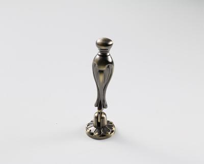 China Kitchen Level Zinc Alloy Antique Drawer Pulls Brushed Bronze Hardware for sale