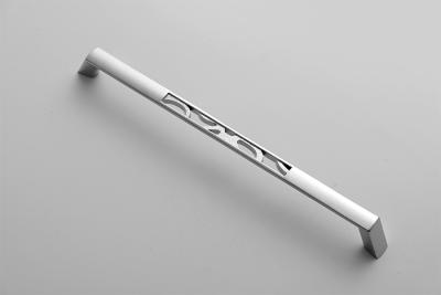 Cina Scatole per armadietti di arredamento Manico spazzolato in nylon cromo Lunghezza 76 mm in vendita
