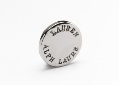 中国 耐腐食 ハンドバッグ アクセサリー ハードウェア ロゴ部品 鋼色 販売のため