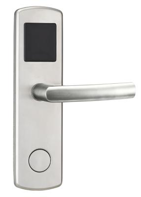 Cina Serratura per porta elettronica per hotel in acciaio inossidabile satinato con card / chiave aperta in vendita