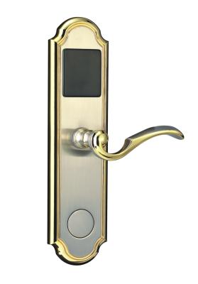 China CE Approval Hotel Electronics Door Lock Plated Nickel 62.5mm Central Distance for sale