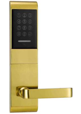 Cina PVD oro Serratura elettronica per porte sbloccata con password o Emid Card in vendita