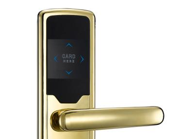 Cina 62mm Backset Tyt WiFi Electronics Door Lock / Gate Lock con finitura dorata placcata in vendita