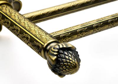 Cina Disegno moderno 886g leggero doppio asciugamano Bar antico ottone Bagno essenziali in vendita