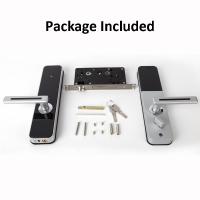 China Combination Smart Door Lock Remote Control For Front Door Silver/Black Optional for sale