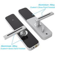 China Combination Smart Door Lock Remote Control For Front Door Silver/Black Optional for sale