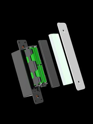 Cina Chiusura a doppio lato con codice di accesso Impronta digitale in alluminio per la porta esterna del cortile in vendita